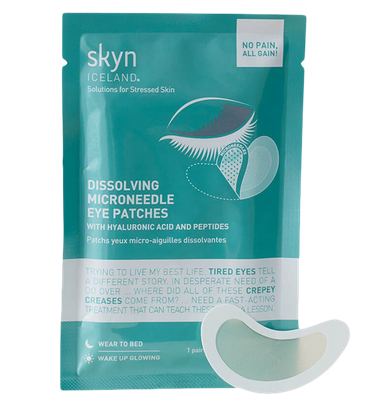 Микроигольчатые патчи Dissolving Microneedle Eye Patches skyn ICELAND 1 ...