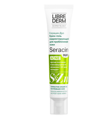 Крем-гель корректирующий для проблемной кожи Seracin Duo Librederm 1 ...